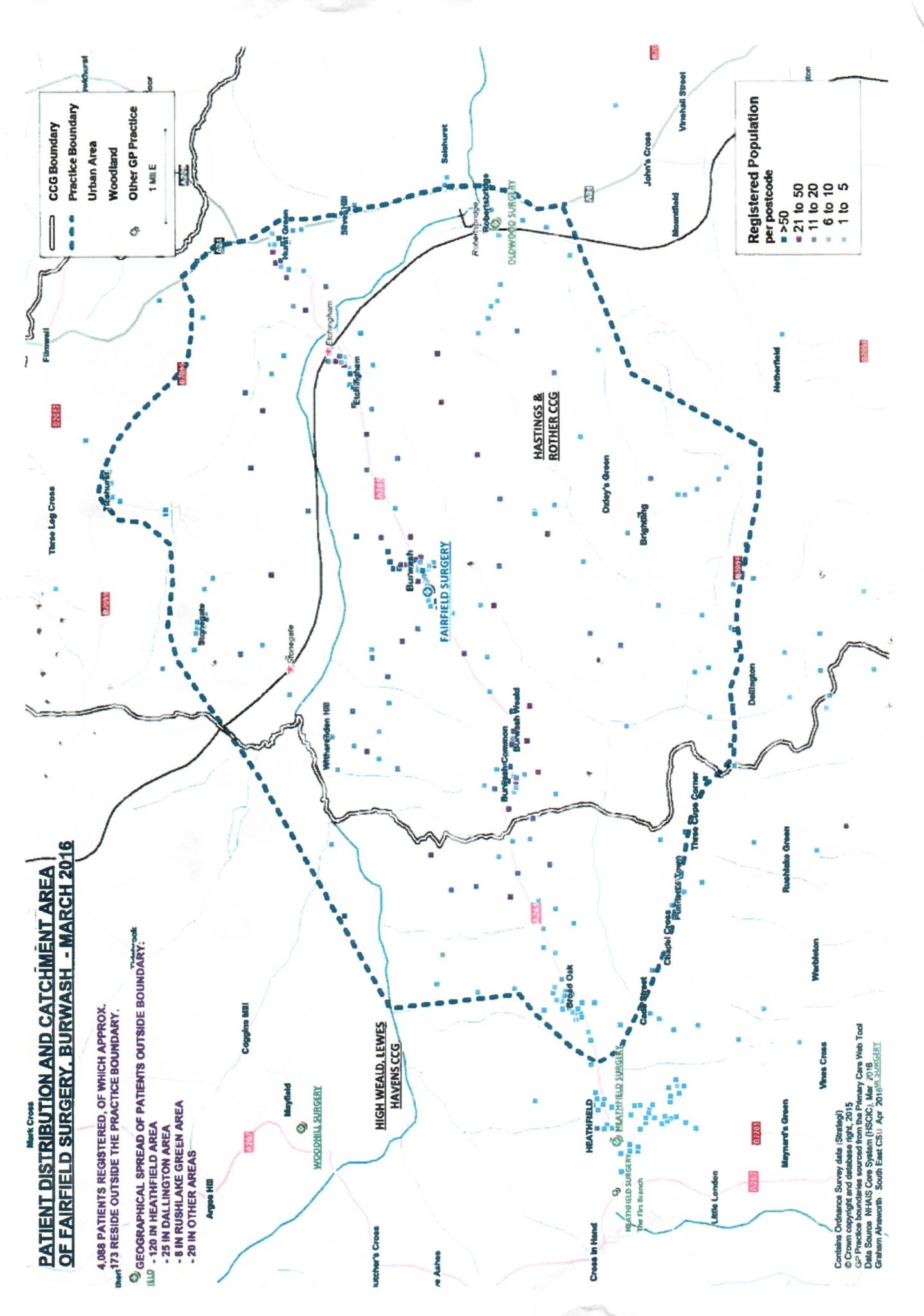 Practice boundary – Fairfield Surgery